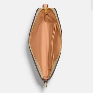 Coach | Bags | Coach Boxed Corner Zip Wristlet In Signature Canvas ...